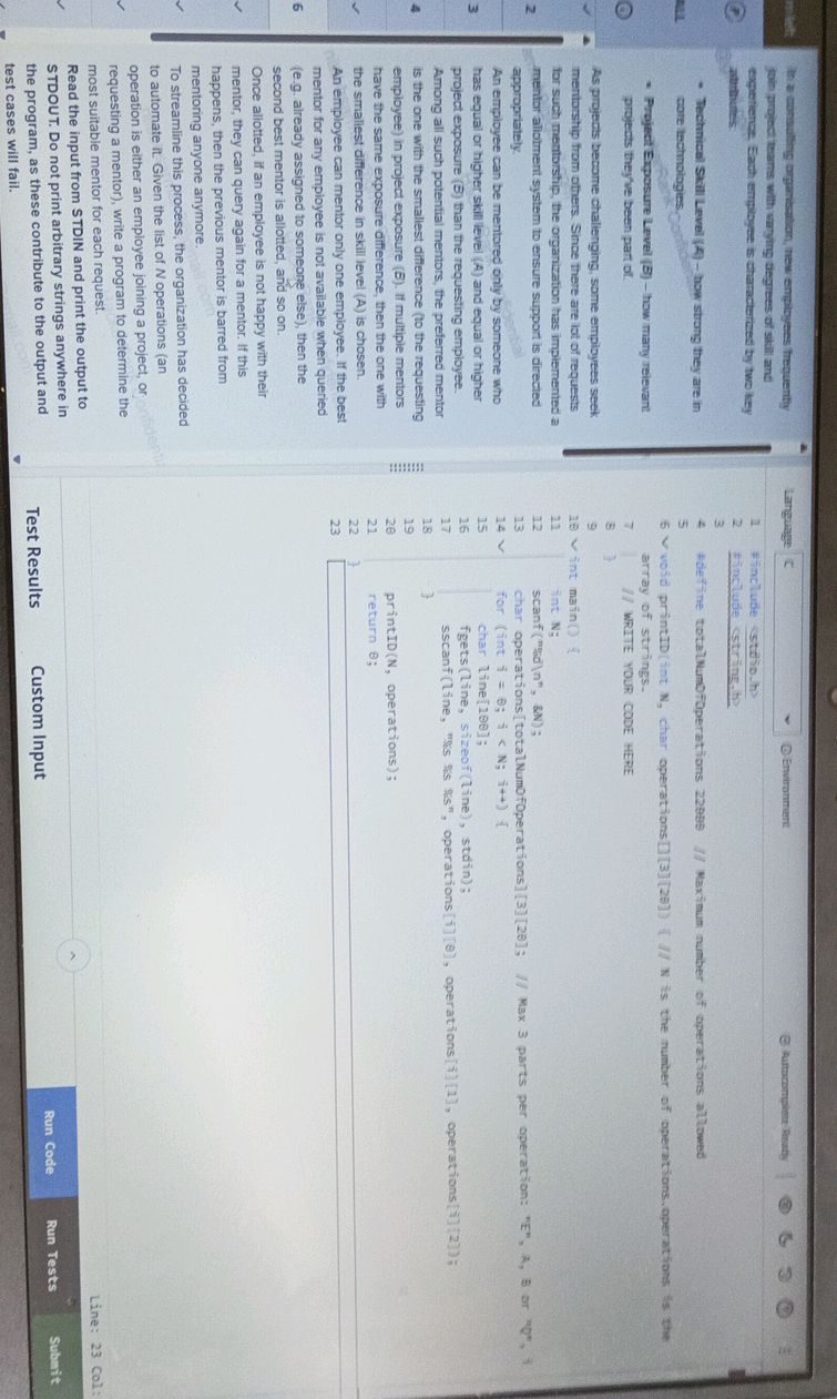 Given the list of N operations (an operation | StudyX