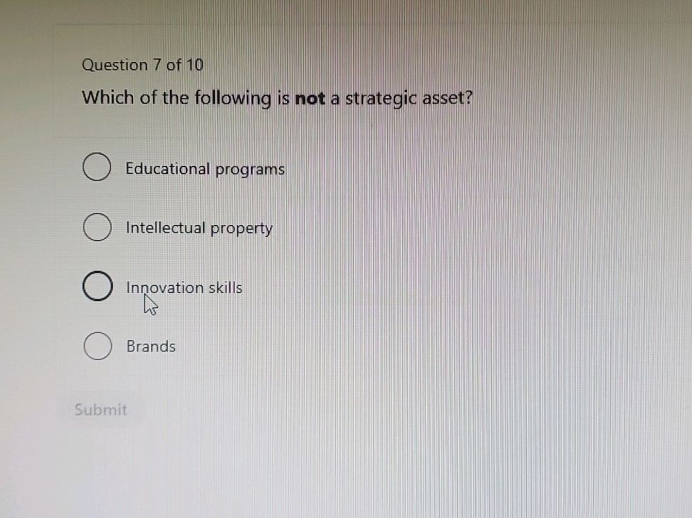 Question 7 of 10 Which of the following is | StudyX