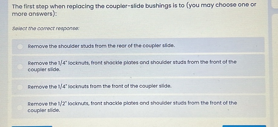 The first step when replacing the | StudyX