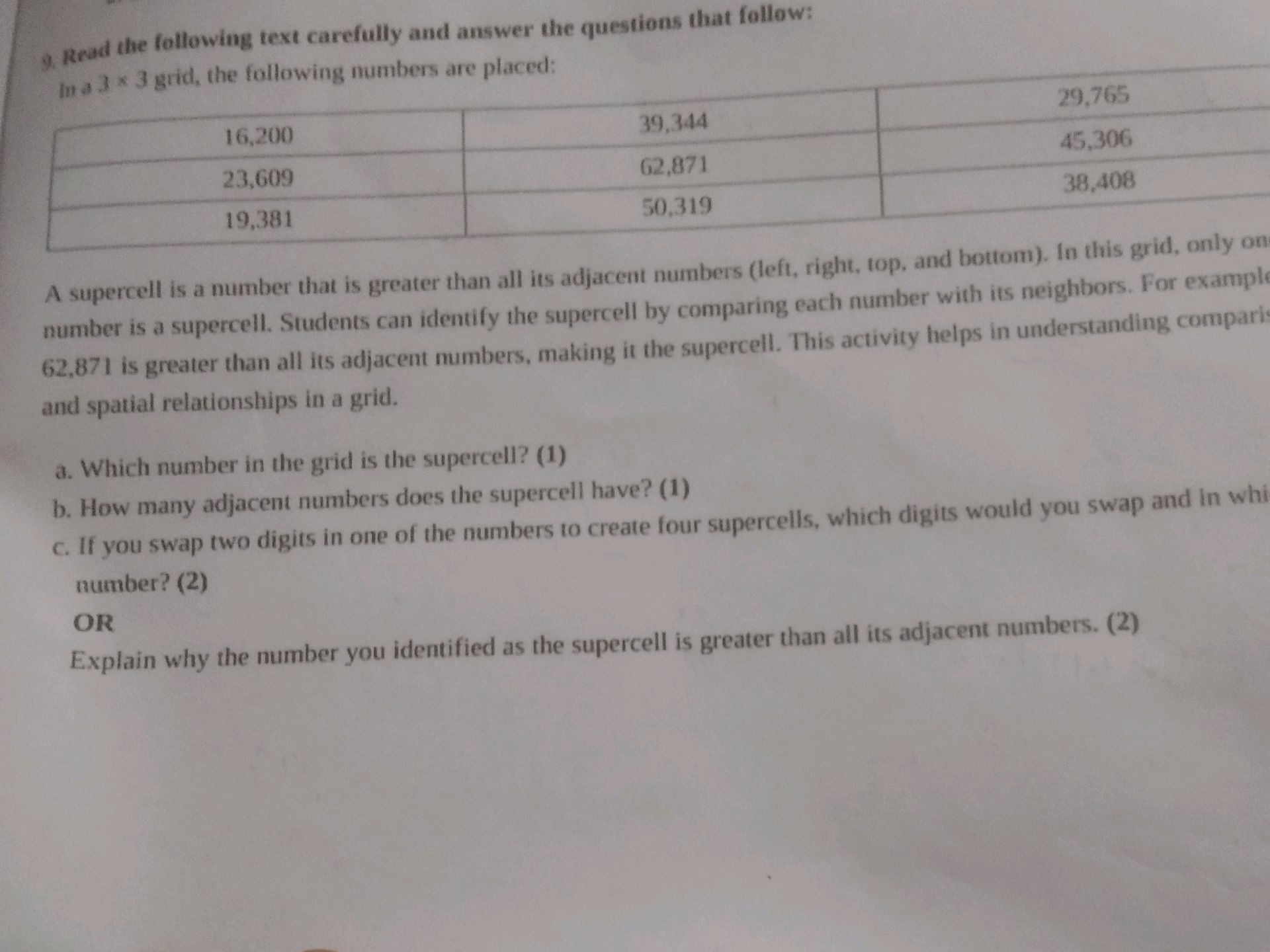 9. Read the following text carefully and | StudyX