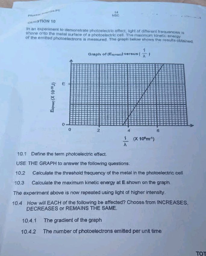 In an experiment to demonstrate | StudyX