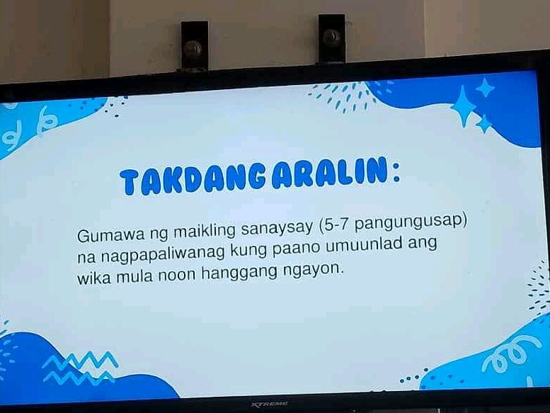 TAKDANG ARALIN: Gumawa ng maikling sanaysay | StudyX