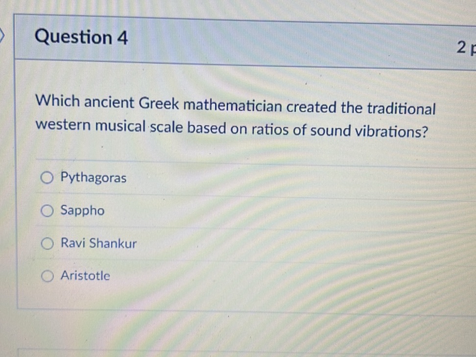 Which ancient Greek mathematician created | StudyX