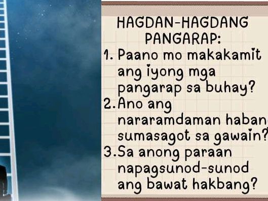 HAGDAN-HAGDANG PANGARAP: 1. Paano mo | StudyX