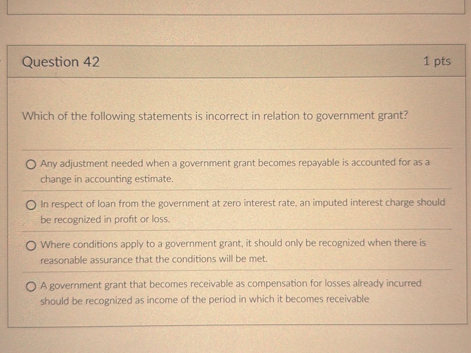 Which of the following statements is | StudyX