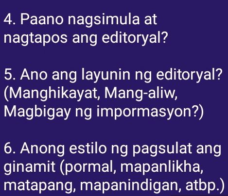 4. Paano nagsimula at nagtapos ang | StudyX