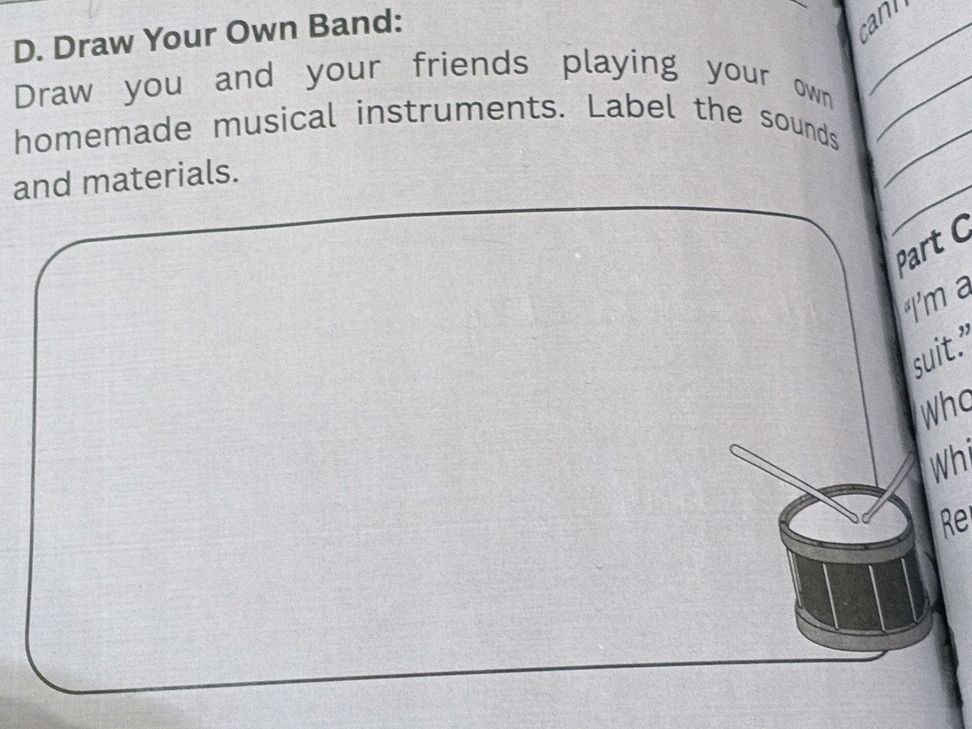 D. Draw Your Own Band: Draw you and your