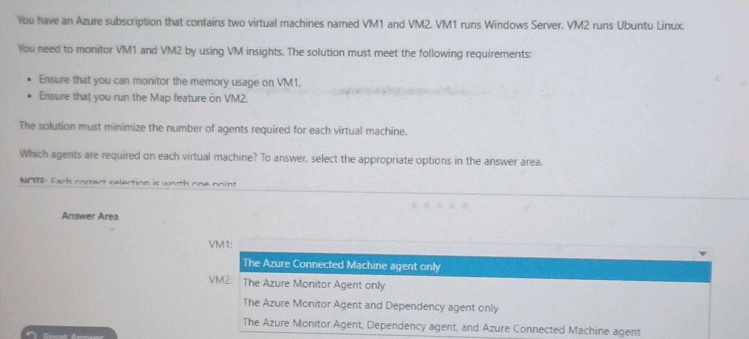 You have an Azure subscription that contains | StudyX