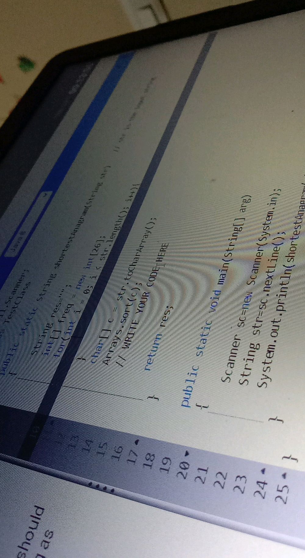 ```java public static String | StudyX