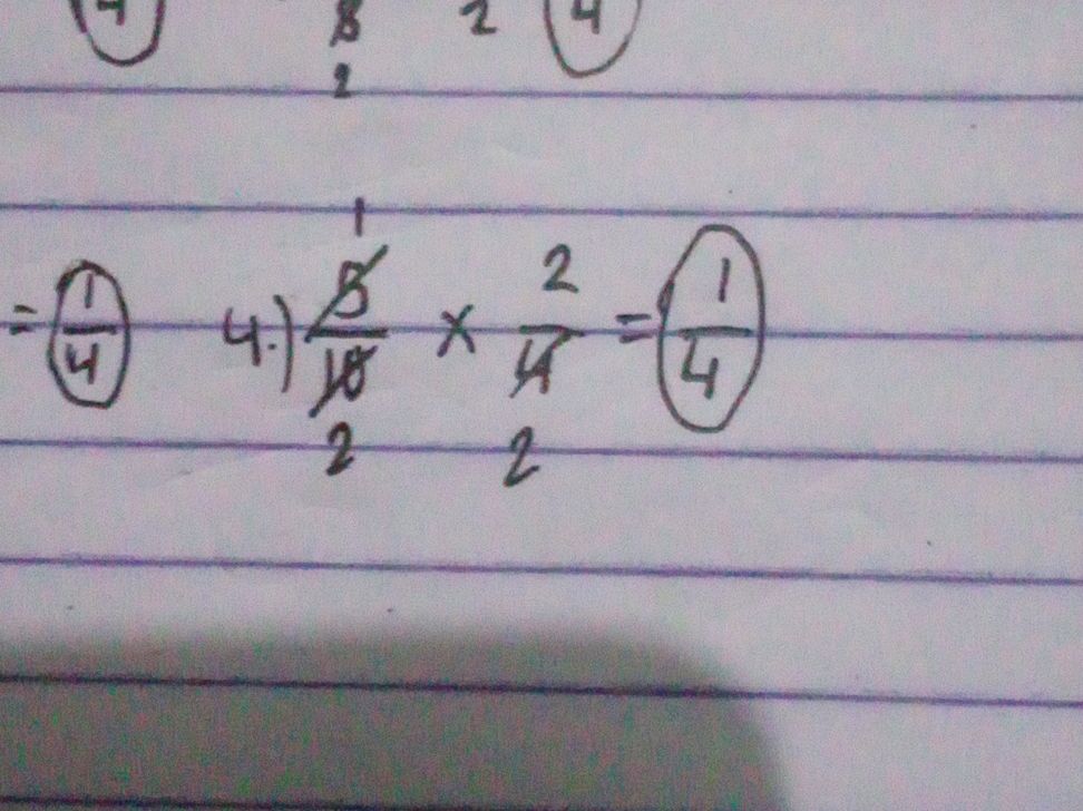 Multiplying Fractions: Solve 5/10 * 2/4 | StudyX