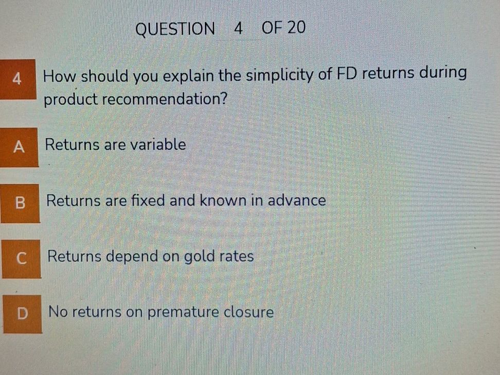 How should you explain the simplicity of FD