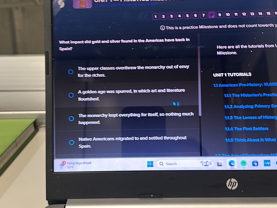 What impact did gold and silver found in the | StudyX