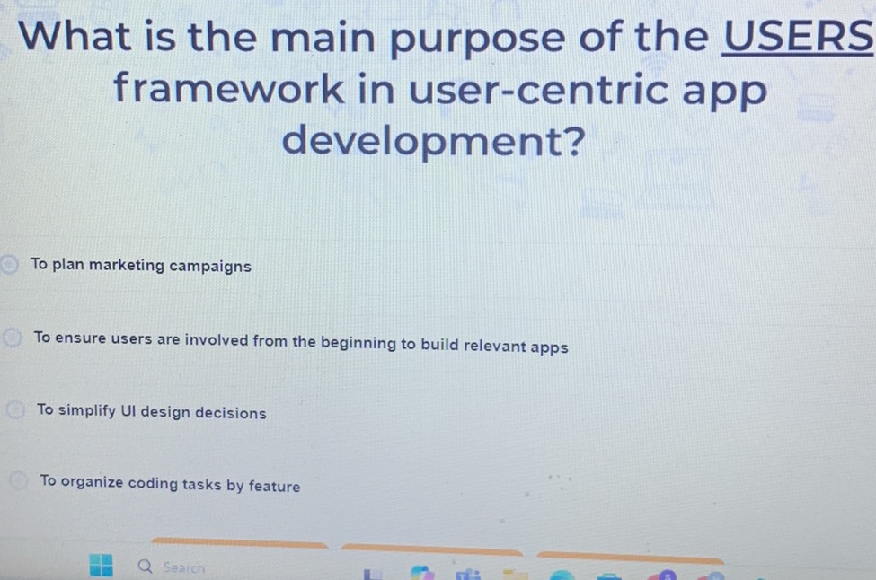 What is the main purpose of the USERS | StudyX