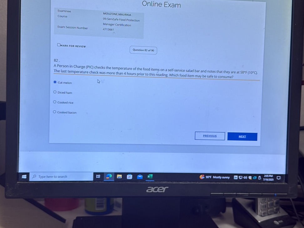 82. A Person in Charge (PIC) checks the | StudyX