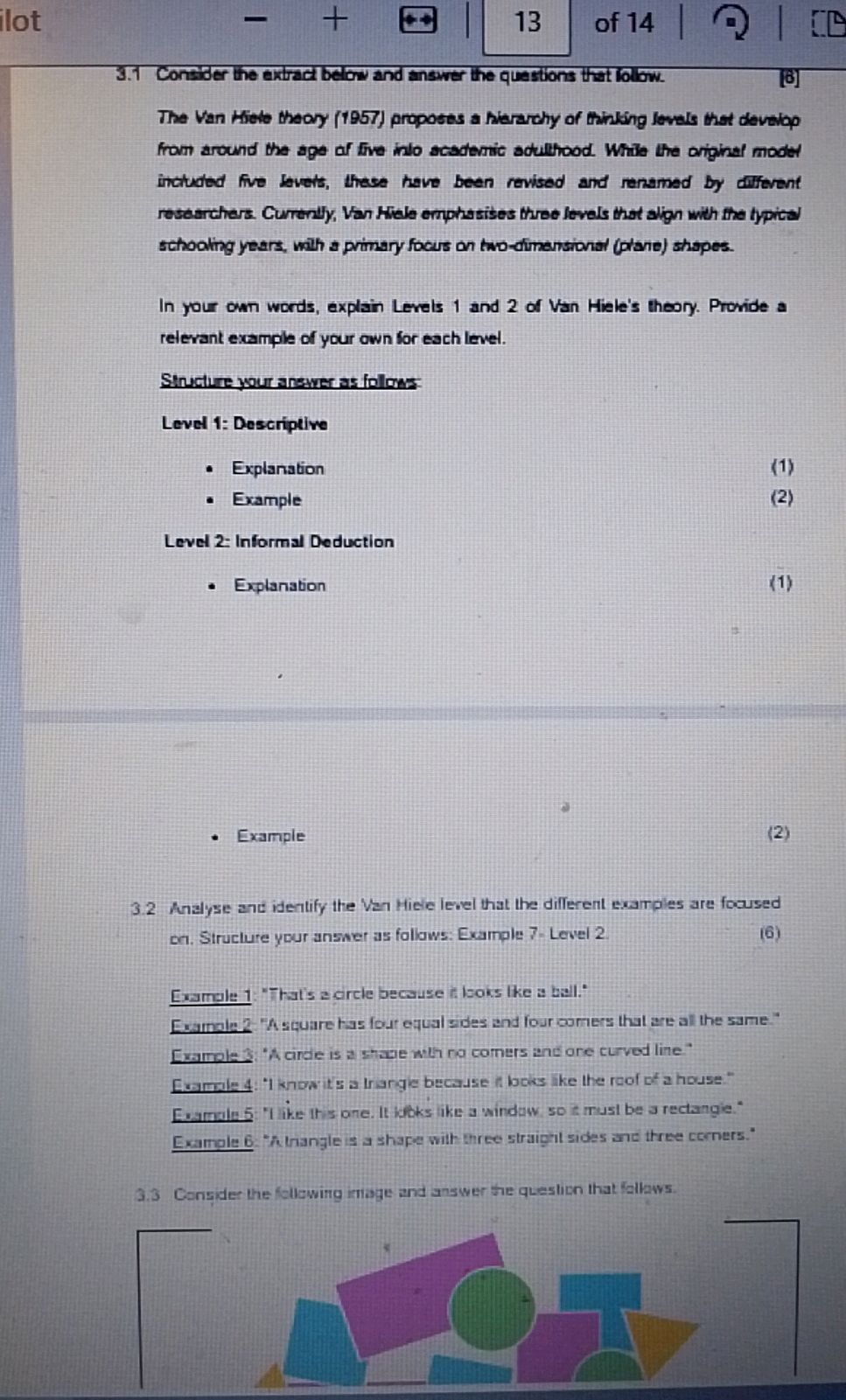 3.1 Consider the extract below and answer | StudyX