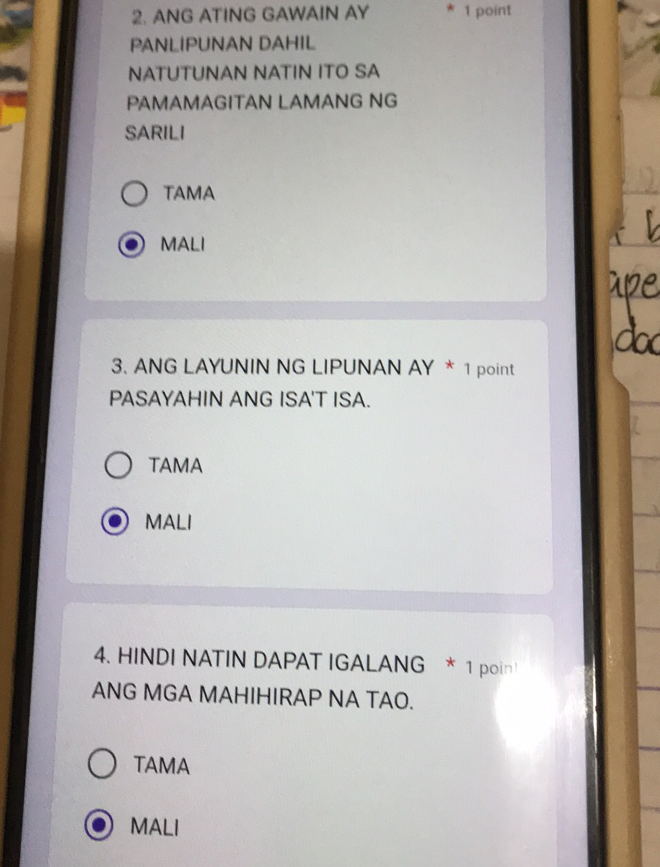 ANG ATING GAWAIN AY PANLIPUNAN DAHIL
