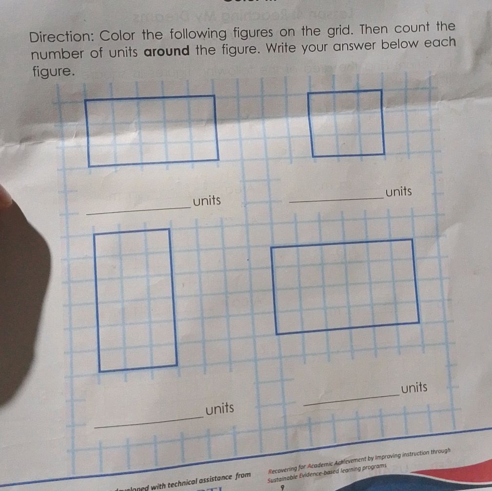 Direction: Color the following figures on