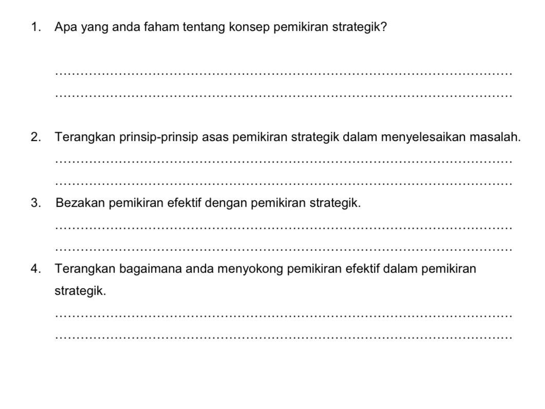 1. Apa yang anda faham tentang konsep | StudyX