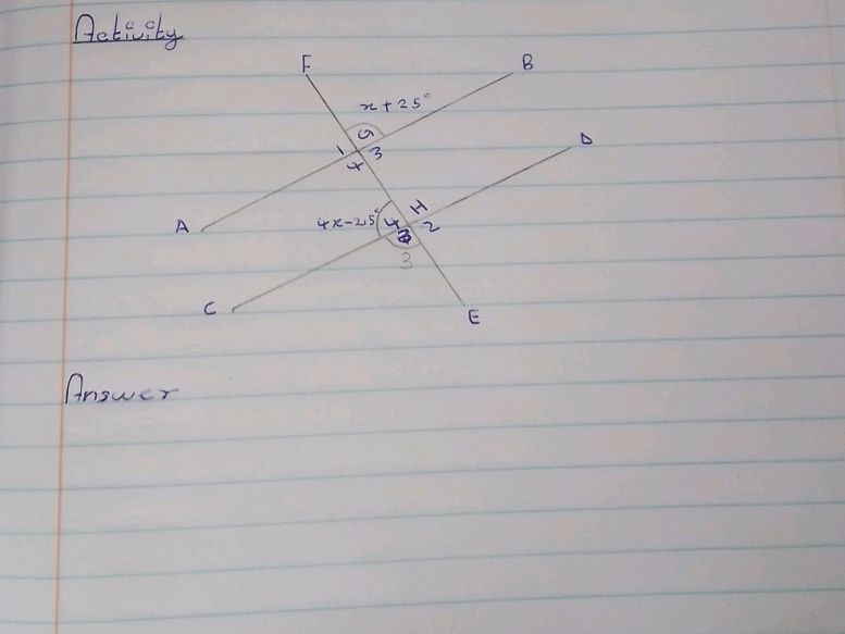 The image shows two parallel lines | StudyX