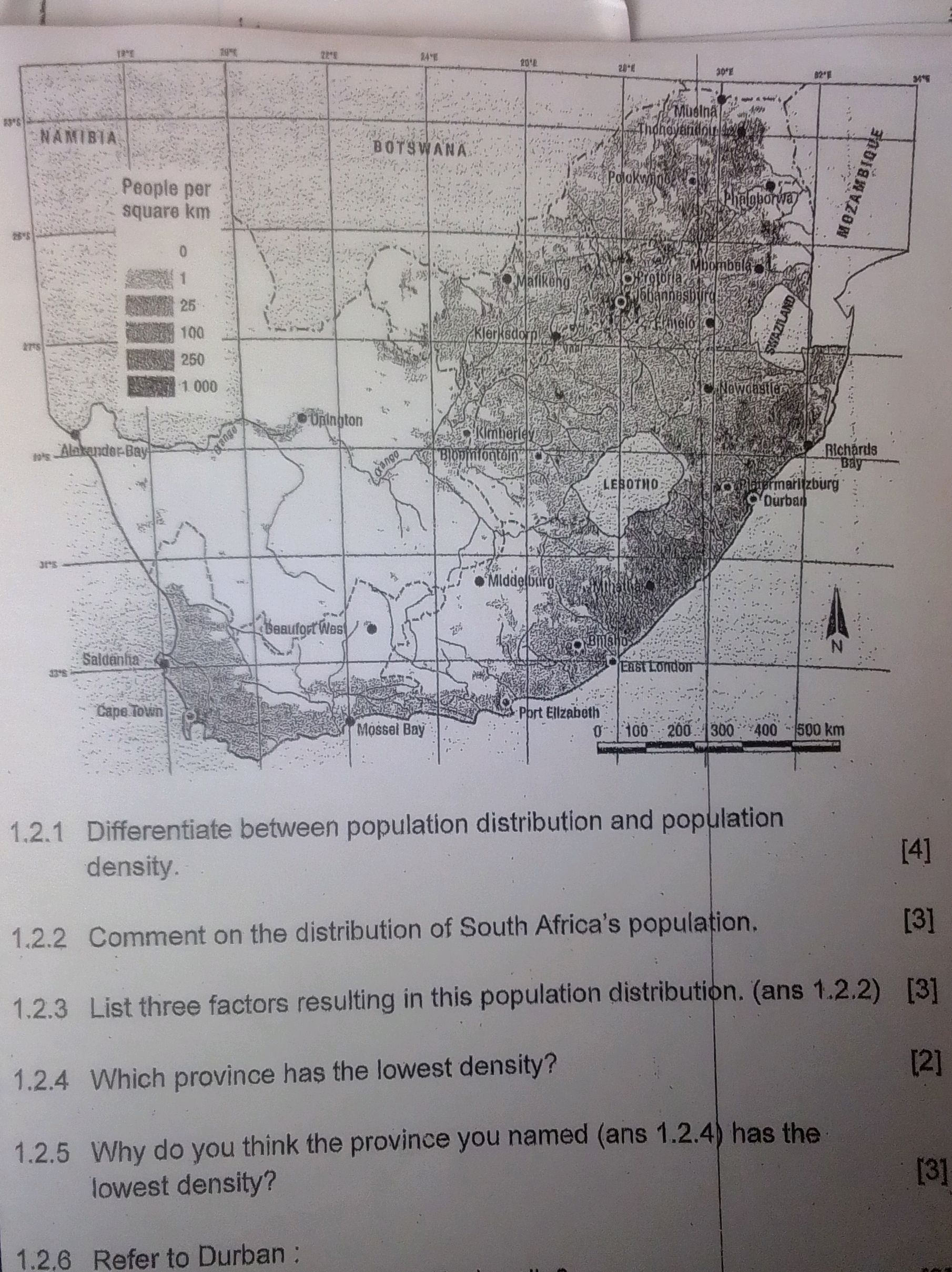 1.2.1 Differentiate between population | StudyX