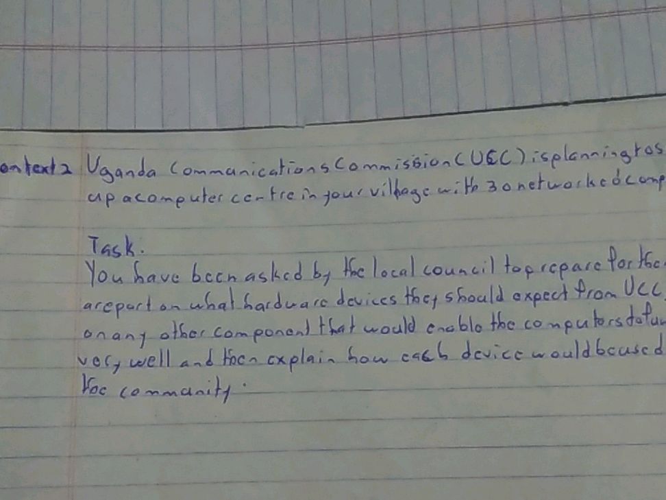 Context 2 Uganda Communications Commission | StudyX