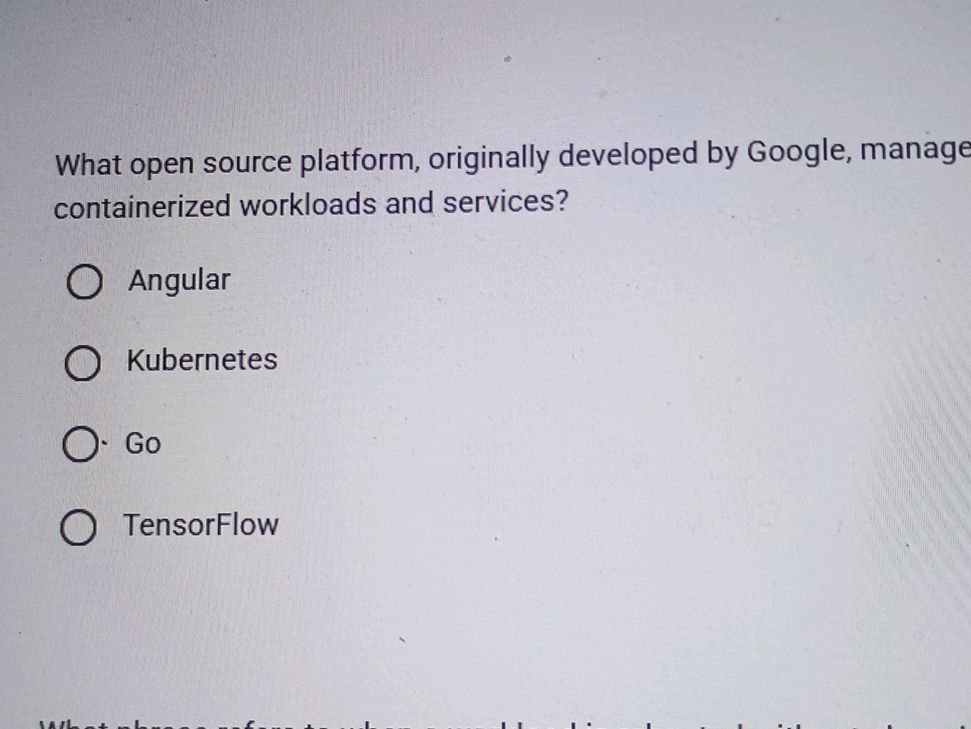 What open source platform, originally | StudyX