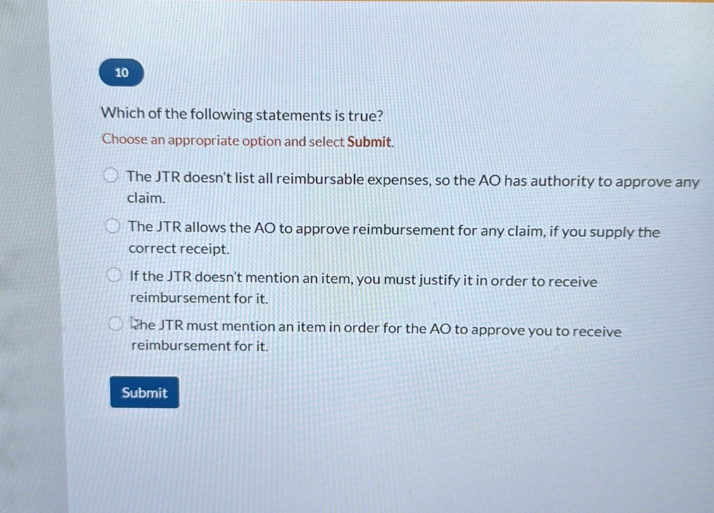 Which of the following statements is true? | StudyX