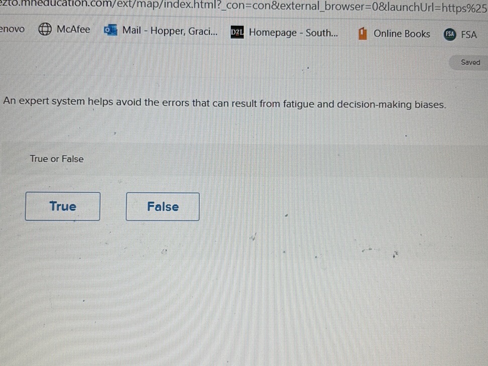 An expert system helps avoid the errors that | StudyX