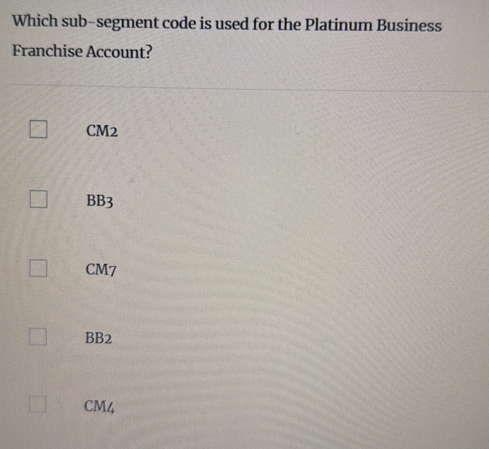 Which sub-segment code is used for the | StudyX