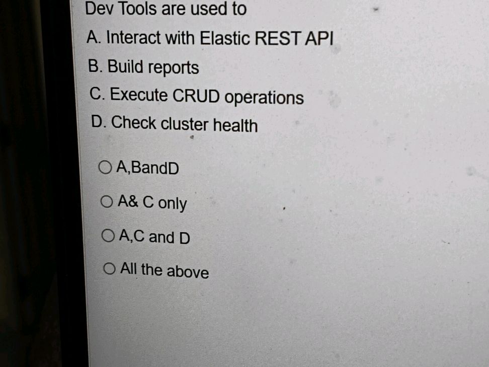 Dev Tools are used to A. Interact with | StudyX