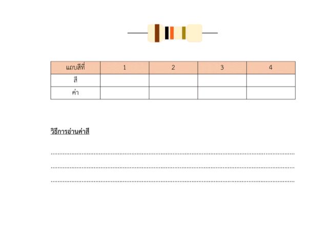 The image shows a resistor with colored | StudyX