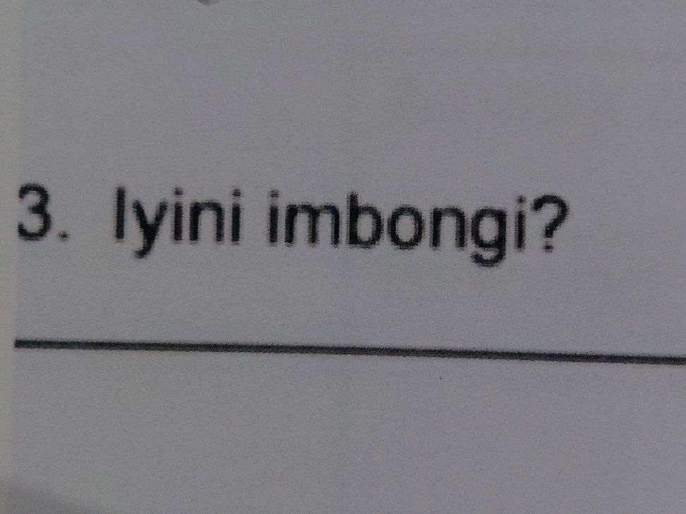 Iyini imbongi?