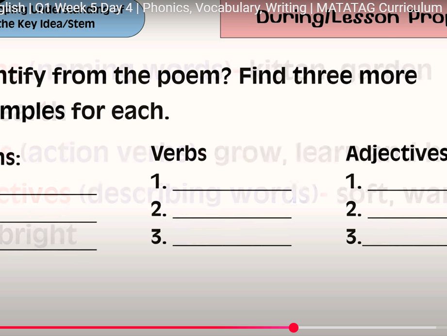Identify from the poem? Find three more | StudyX