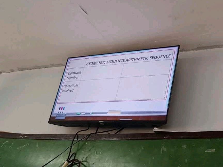 GEOMETRIC SEQUENCE ARITHMETIC SEQUENCE | StudyX