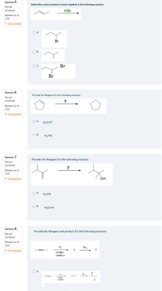 Select the correct product (correct symbol) | StudyX