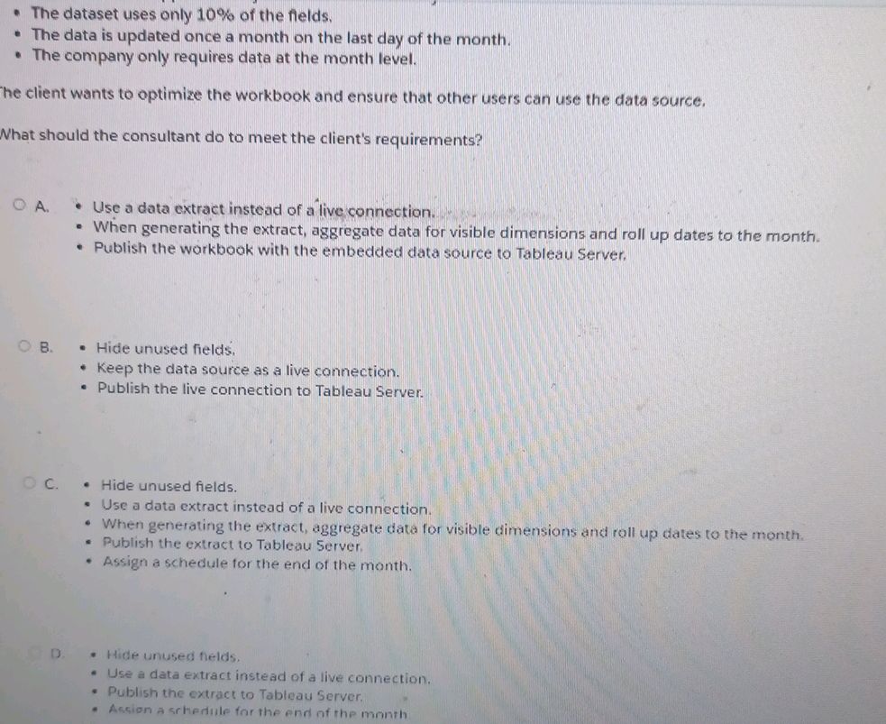 The dataset uses only 10% of the fields. • | StudyX