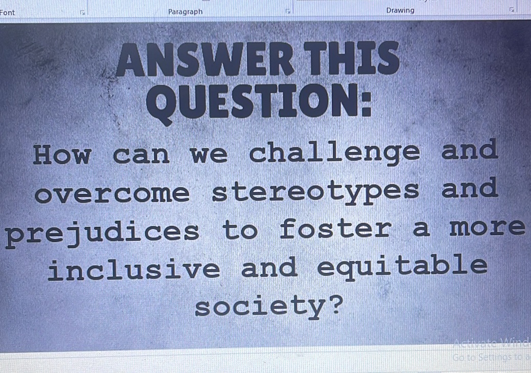How can we challenge and overcome