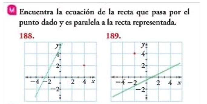 Encuentra la ecuación de la recta que pasa | StudyX