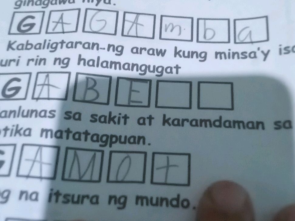 GAGAmba Kabaligtaran-ng araw kung minsa'y