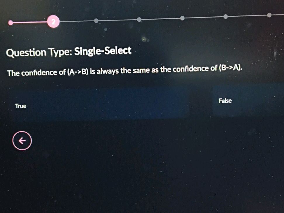 Question Type: Single-Select The confidence | StudyX