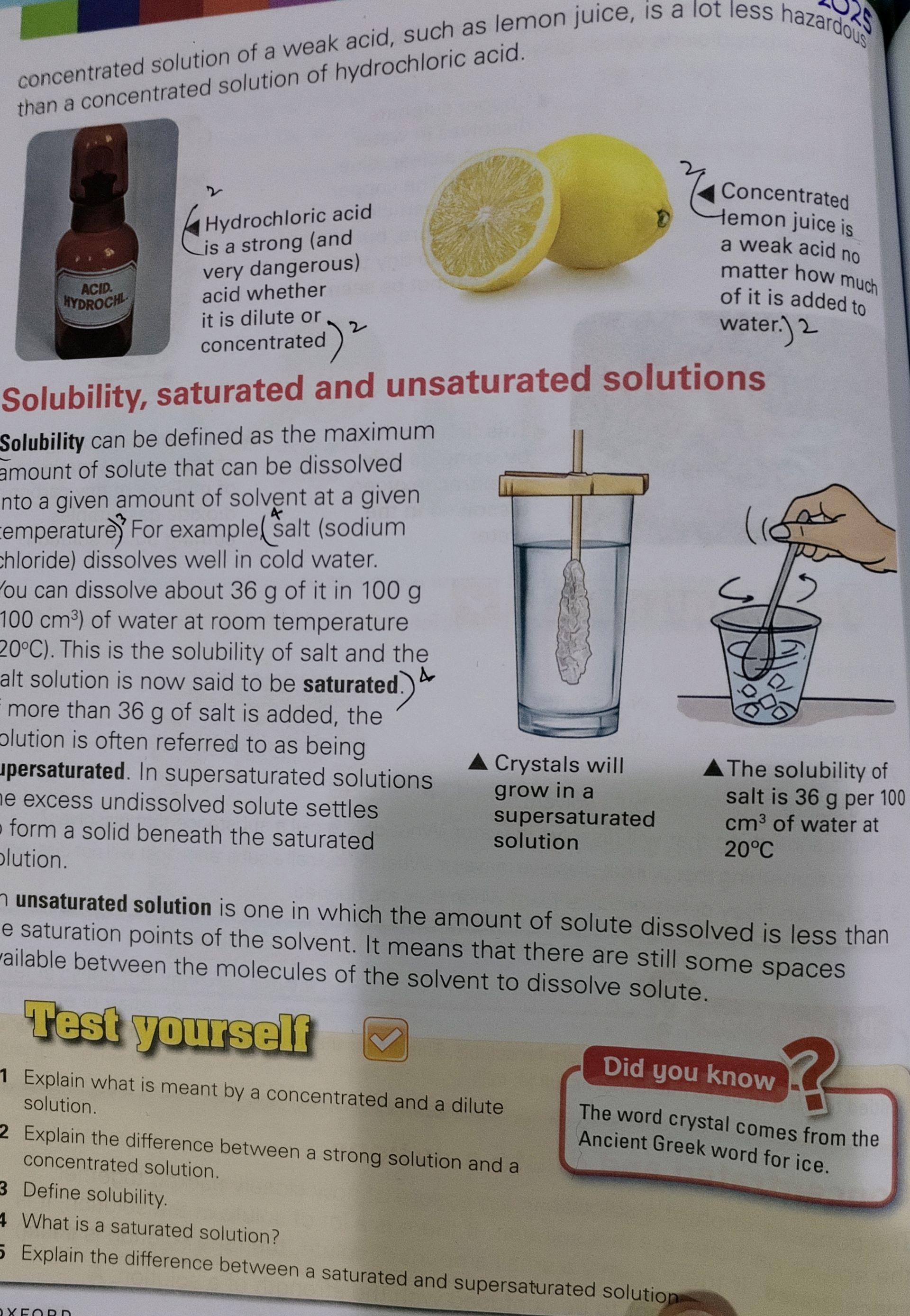 1 Explain what is meant by a concentrated | StudyX