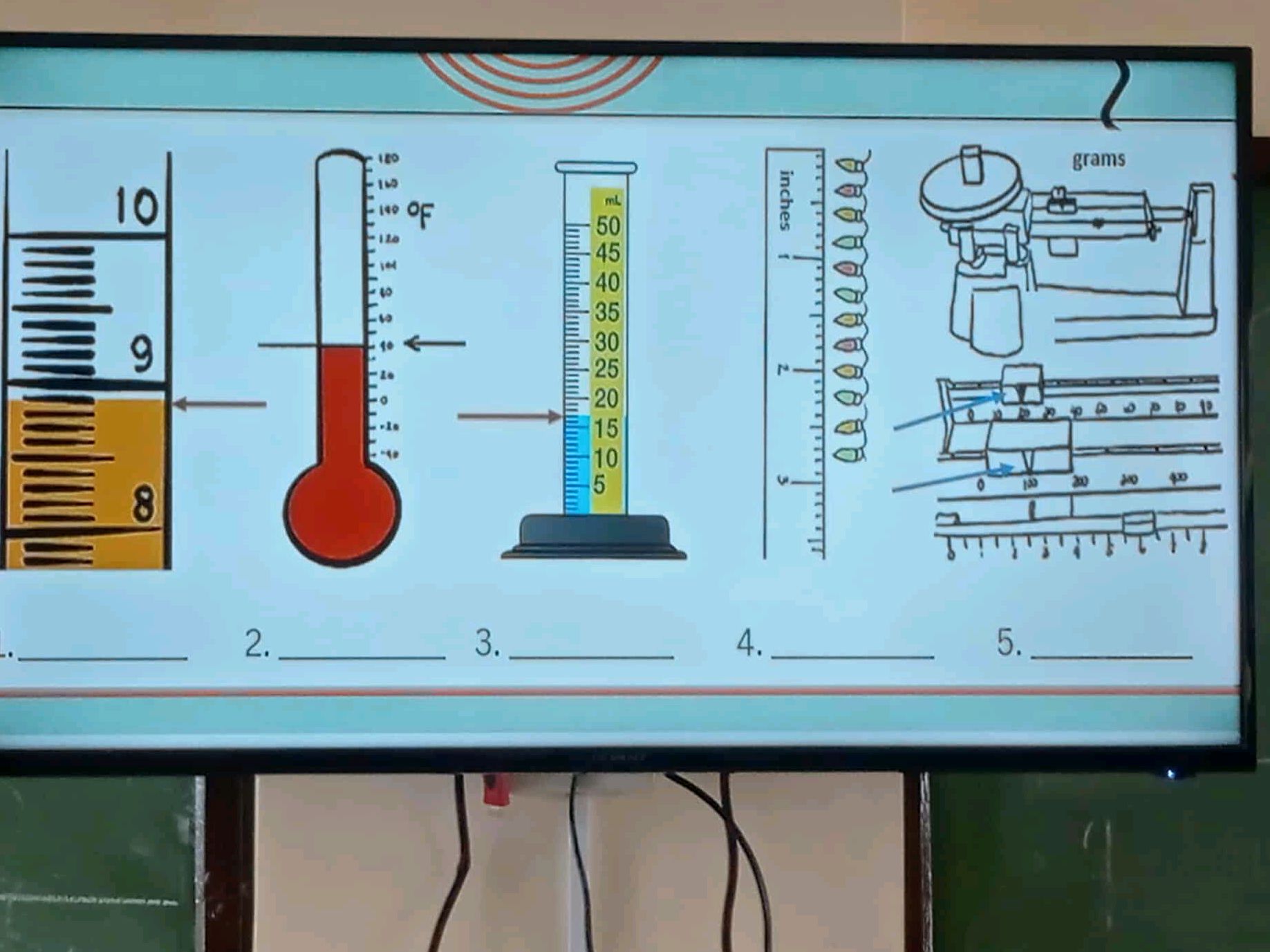 Reading Measurement Tools: Thermometer,