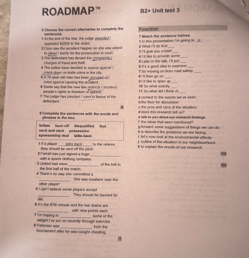 5 Choose the correct alternative to complete | StudyX