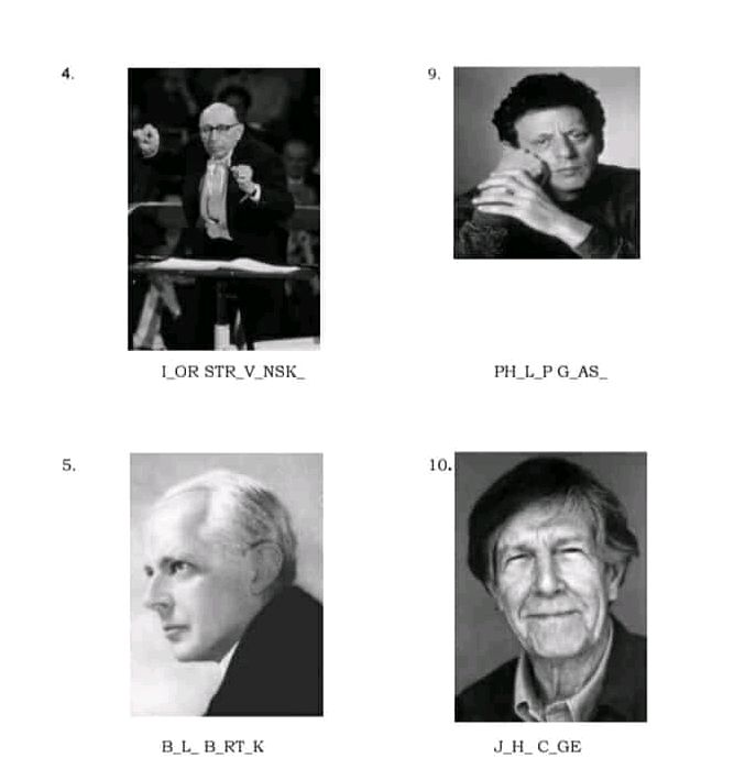 4. I_OR STR_V_NSK_ 5. B_L_ B_RT_K 9. | StudyX