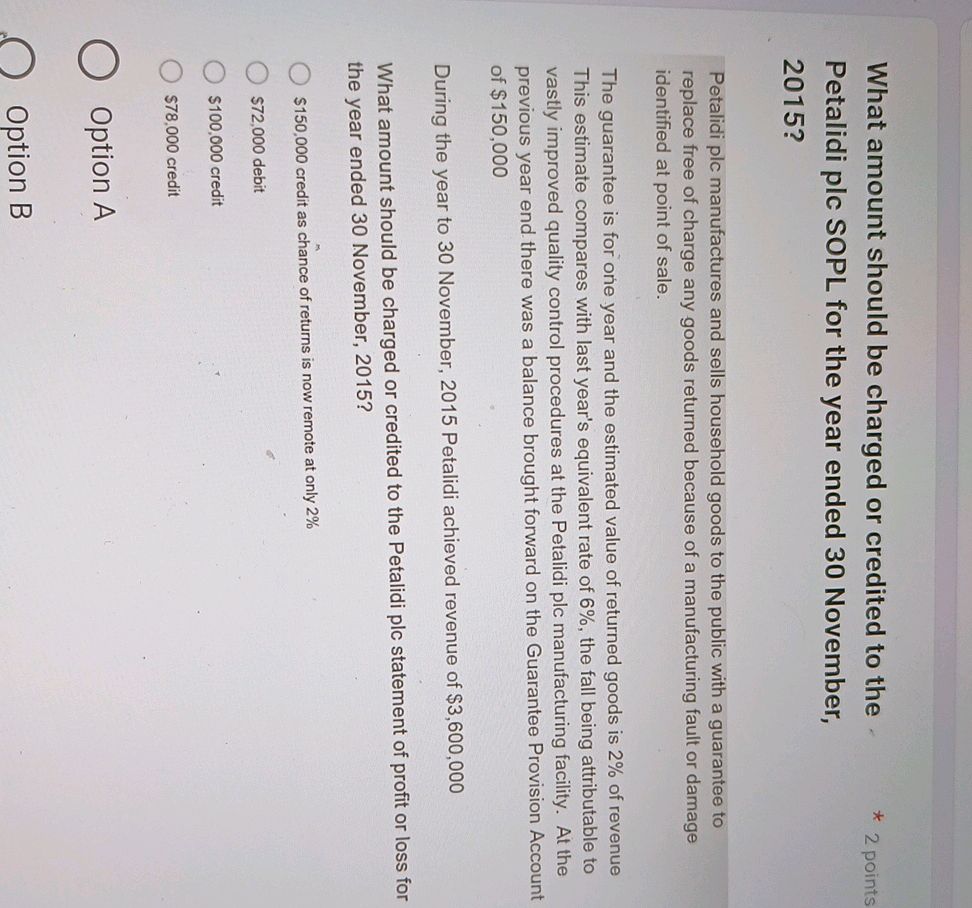 What amount should be charged or credited to | StudyX