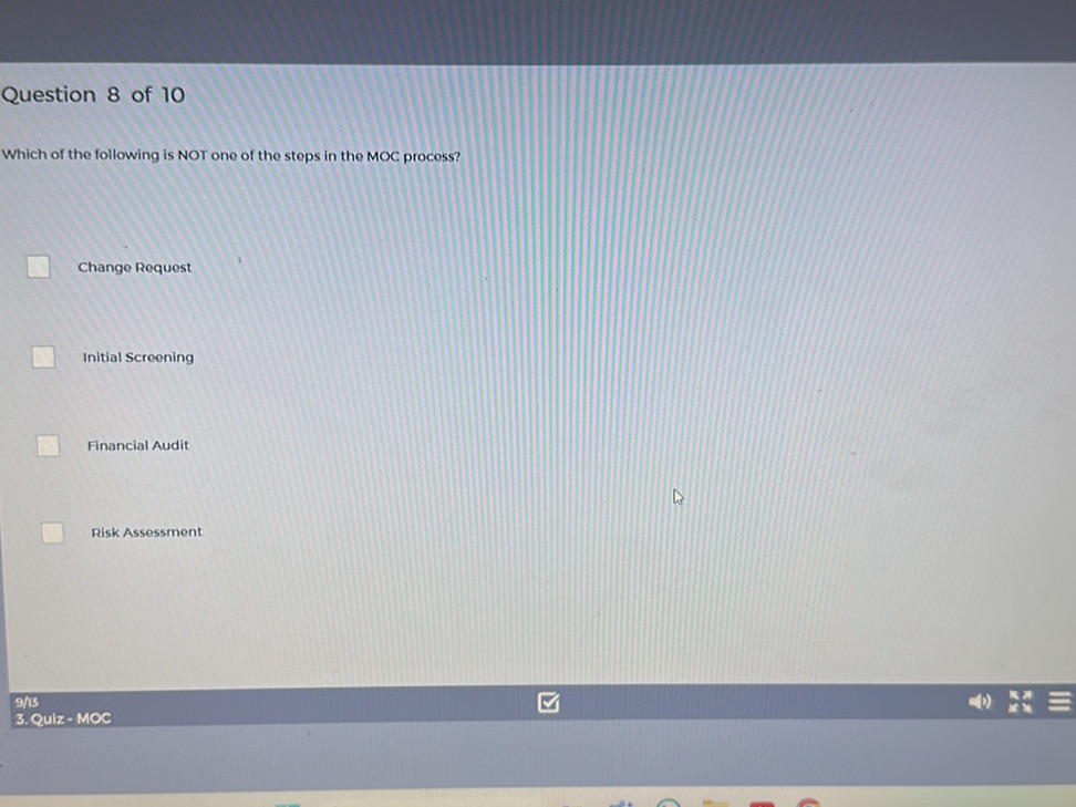 Question 8 of 10 Which of the following is | StudyX
