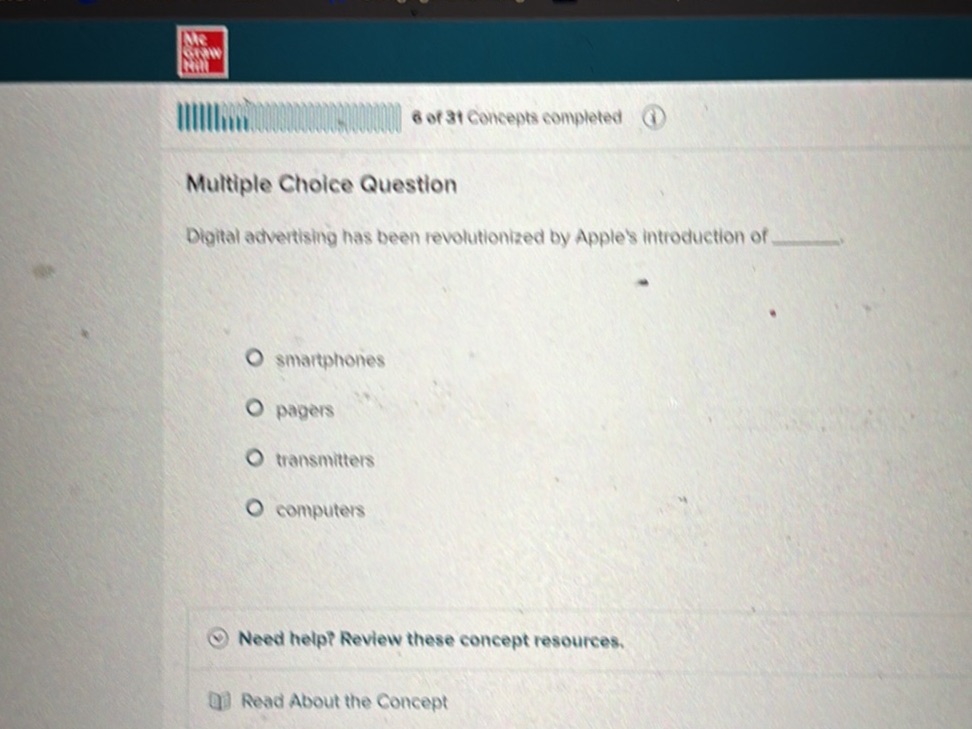 Multiple Choice Question Digital | StudyX