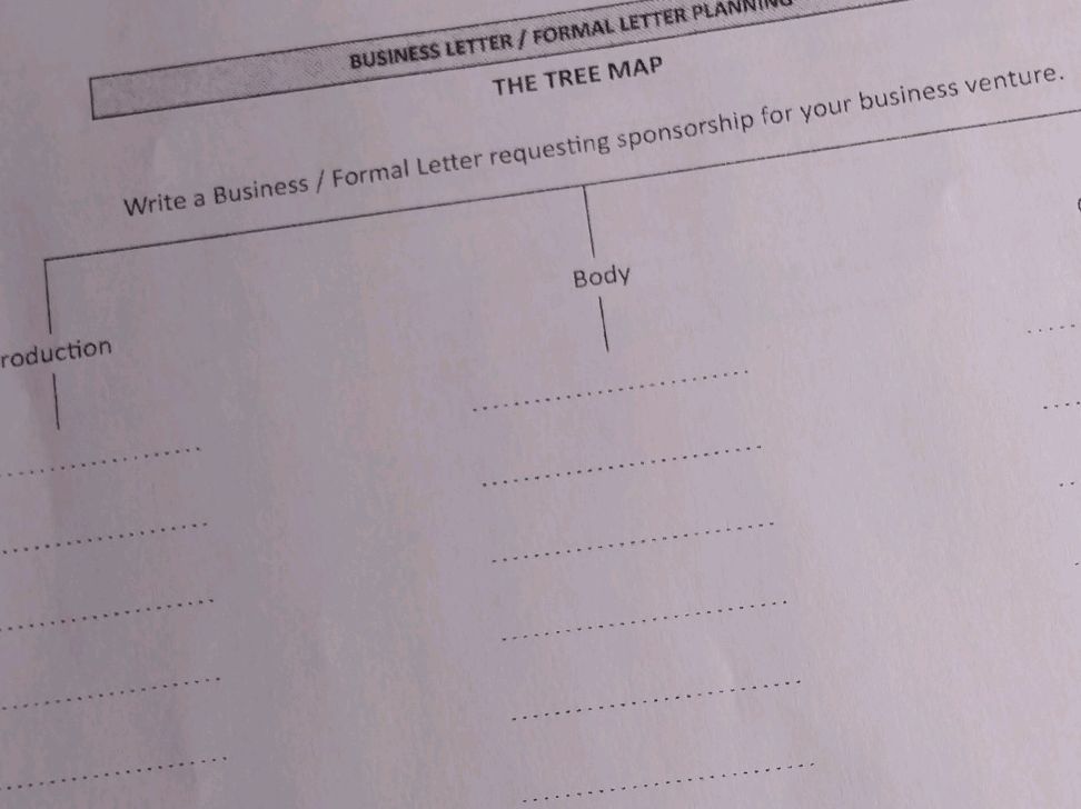 Write a Business / Formal Letter requesting | StudyX