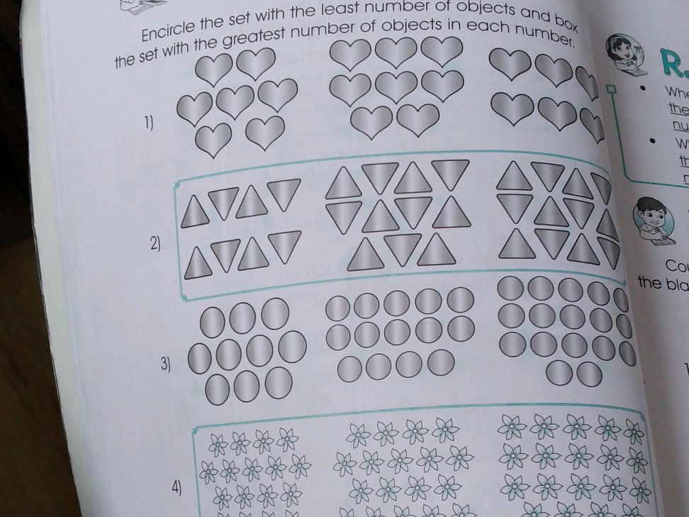 Encircle the set with the least number of | StudyX
