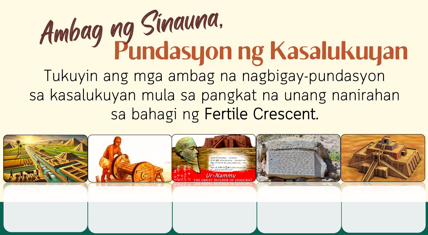 Ambag ng Sinauna, Pundasyon ng Kasalukuyan